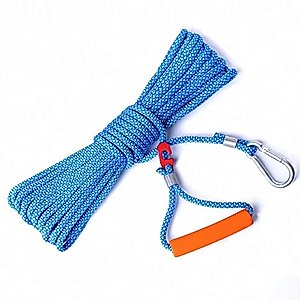 Togestar Clothesline Blue Rope 10m/33ft Unique Design - Easy to Tighten - Heavy Duty Drying Laundry Line Adjustable for Indoor Outdoor Laundry Clothesline Rope