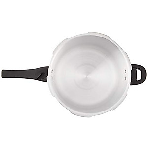 Mirro 92180A Polished Aluminum 10-PSI Pressure Cooker Cookware, 8-Quart, Silver -