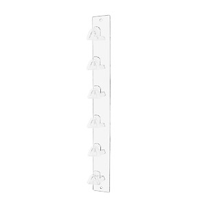 Marketing Holders Sunglasses Holder 6 Pair Wall Mount with Hardware Department Stores Malls Shopping Centers Convenient Clear Acrylic Organizer