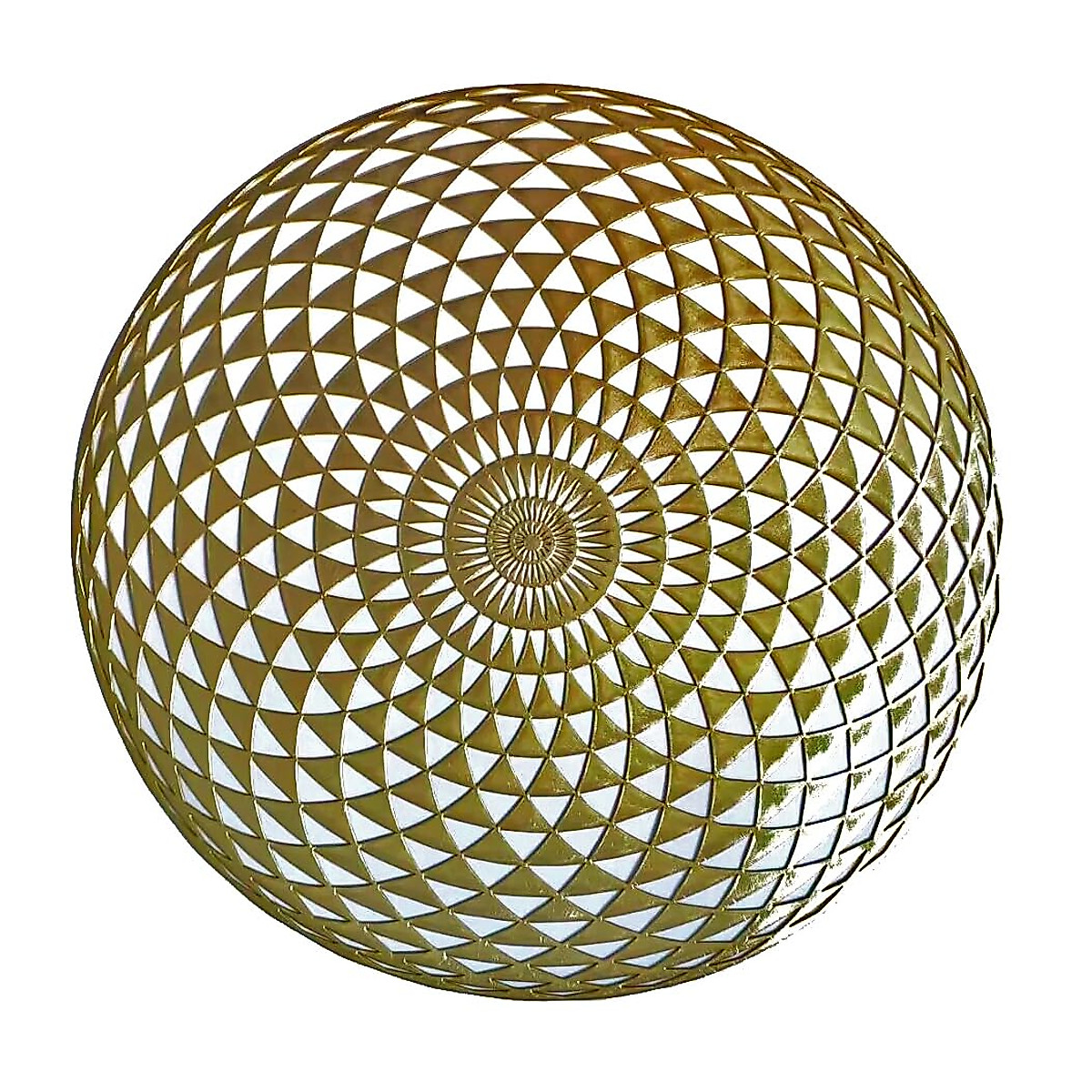 Metallic Placemats Set of 4 - Easy to Clean, Washable Decorative Place Mats for Kitchen and Dining Table - Non-Slip Round Table Mats - Dinnerware & Accessories - Dining Table Centerpiece Decor, Gold