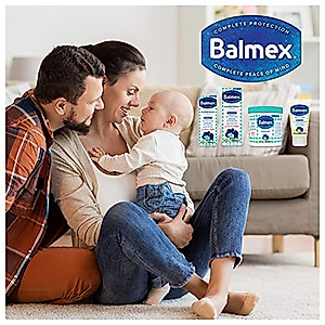 Balmex Complete Protection Baby Diaper Rash Cream with Zinc Oxide + Soothing Botanicals, 16 Oz, Pack of 2
