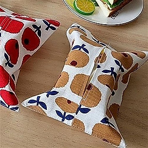 NOTRYA Tissue Box, 1pc Tissue Box, Handbag, Toilet Paper Bag (Color : Brown)