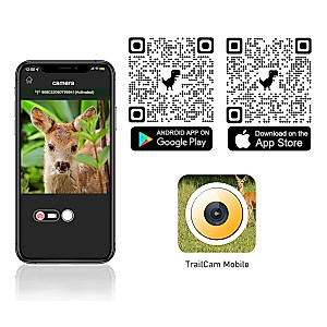 Folgtek 4G Cellular Trail & Game Camera 32MP 1296P with SIM Card Sends Pictures to Cell Phone, Night Vision & Motion Detection 120° Wide Angle 0.1s Trigger Time for Outdoor, Home