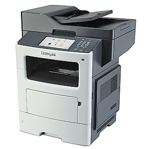 Lexmark MX617de Monochrome All-in One Laser Printer, Scan, Copy, Network Ready, Duplex Printing and Professional Features