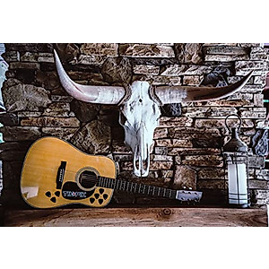 TIK PIK 6-Pack Guitar Picks for Acoustic & Bass Guitars | As Seen On Shark Tank | Black Medium Gauge 0.71mm