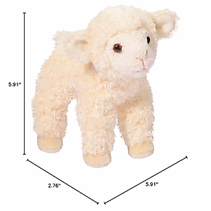 Douglas Little Bit Lamb Plush Stuffed Animal