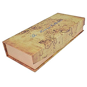 AIVN Calligraphy Pen - Antique Feather Quill with 17 nibs - Writing Case with Black Ink