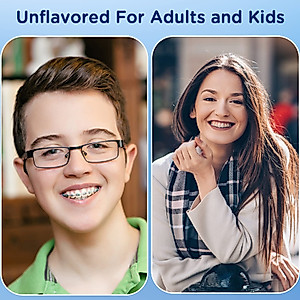 Frehut Dental Floss Picks for Braces, Orthodontic Flossers for Braces, Unflavored, 75 Count (Pack of 1)