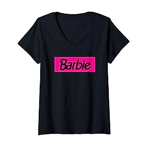 Barbie Dreamhouse Adventures Barbie Portrait V-Neck T-Shirt