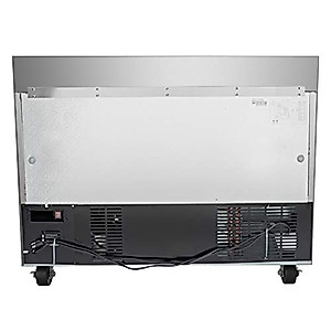 KoolMore FWT-2D-12C Commercial, Freezer Double Door, Stainless Steel