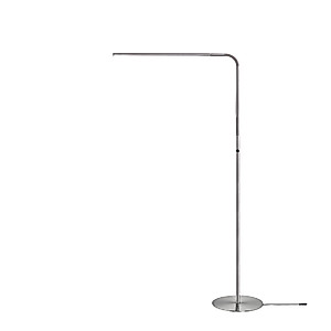 Daylight Company LLC Daylight Company Slimeline 3 led Floor Lamp, Brushed Steel