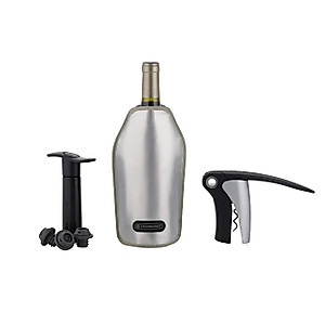 Le Creuset Wine Opener Compact Lever, Satin