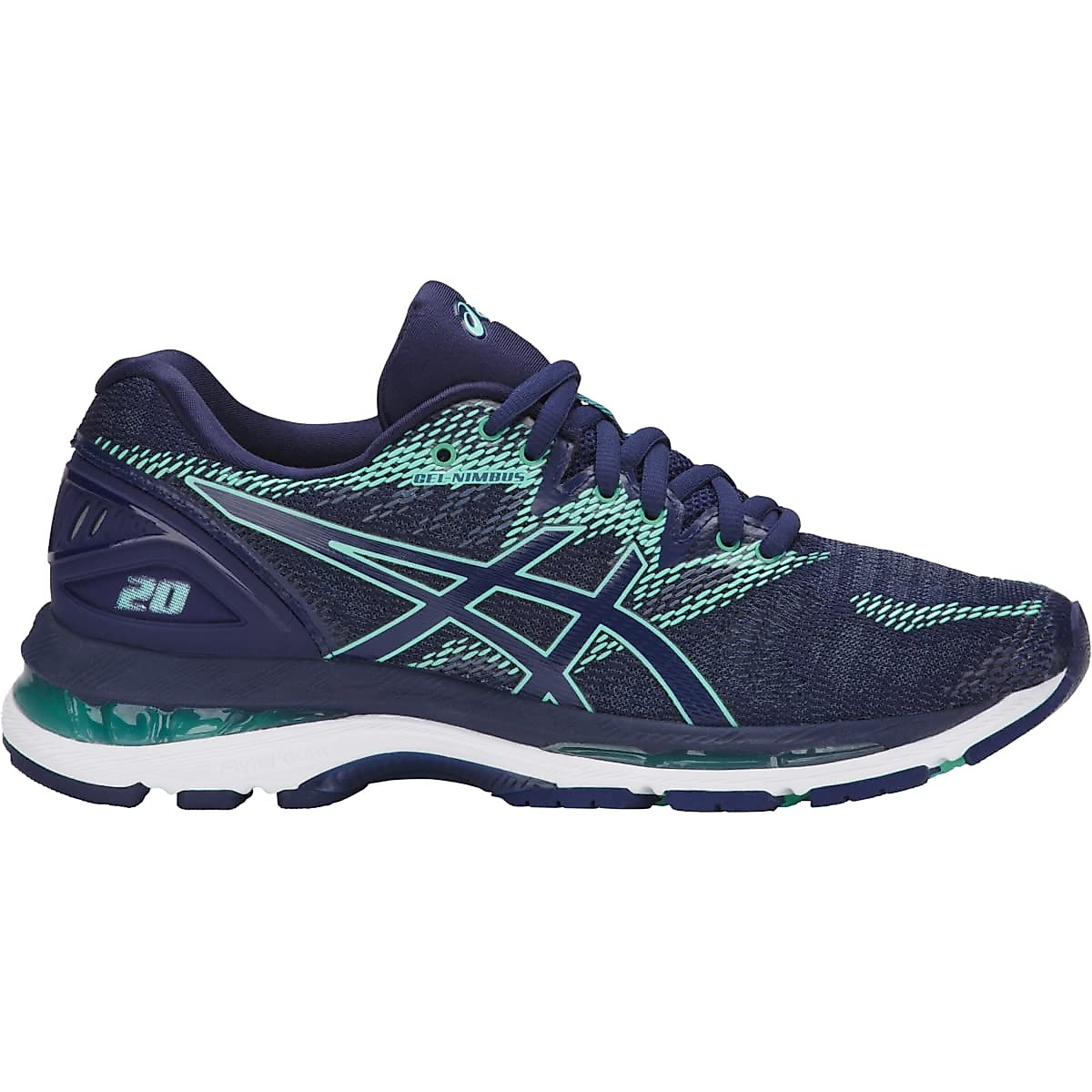 ASICS Women's Mens Fitness/Cross-Training Athletic Shoe, indigo blue/indigo blue/opal green, 8 Medium US