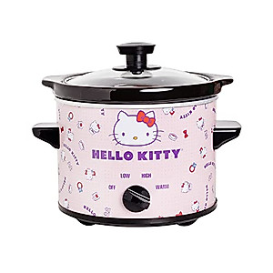 Uncanny Brands Hello Kitty 2qt Slow Cooker - Cook With Your Favorite Sanrio Characters