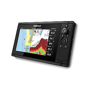 Simrad Cruise 9-9-inch GPS Chartplotter with 83/200 Transducer, Preloaded C-MAP US Coastal Maps