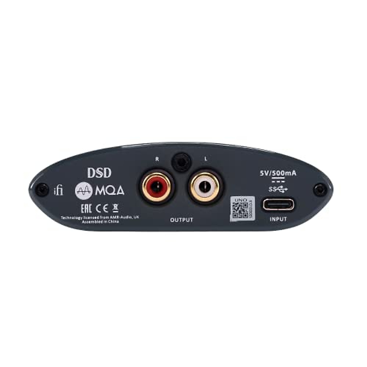 iFi uno - DAC & Headphone AMP - USB-C Input - Improve Lacklustre Audio - Streaming/Gaming/Music Modes Adjust Sound to Suit You - 32-bit/384kHz/DSD256/MQA - Windows/MAC/Smart Device/Active Speakers