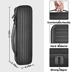 Case Compatible with Power Probe 3 3EZ 4, Circuit Tester Storage Holder, Car Diagnostic Tool Digital Volt Meter Organizer Box Fits Multimeter Test Leads and Adapter (Bag Only)