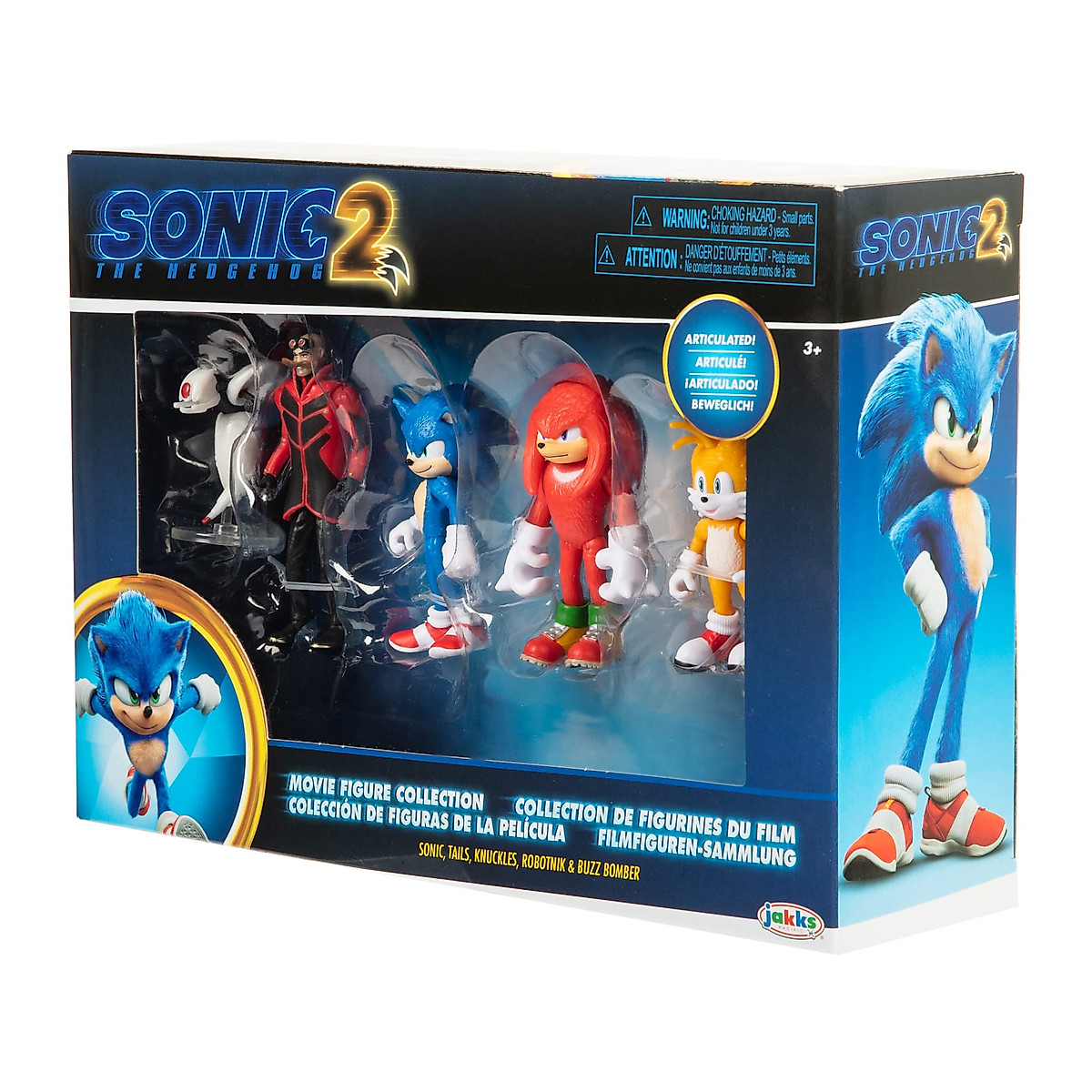 Sonic The Hedgehog, Sonic 2 Movie Action Figure Set
