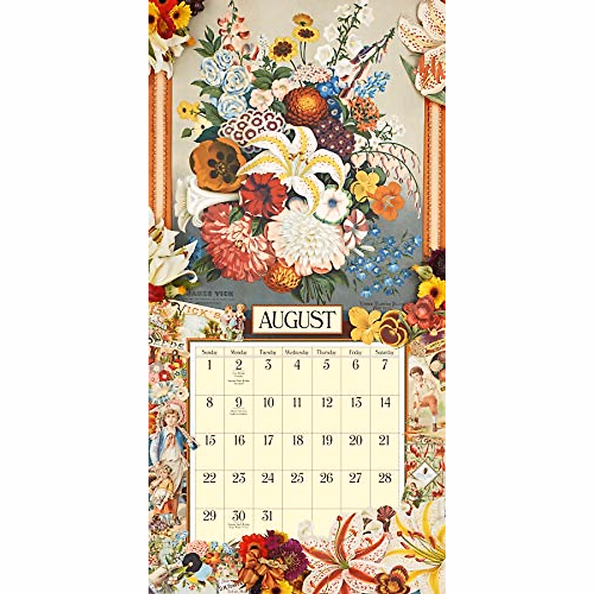 Cynthia Hart's Victoriana Wall Calendar 2021