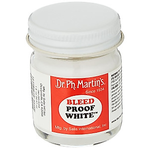 Dr. Ph. Martin's Bleedproof White Fine Art Paint, 1 Ounce (Pack of 1)