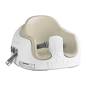 Bumbo Multi Seat, Baby Bumbo Seat with Tray, Converts into a Booster Seat and Highchair, Baby Bumbo Seat (Taupe)