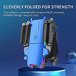 Fufafayo Drone with Daul 4k Hd FPV Camera Remote Control Toys Gifts for Boys Girls with Altitude Hold Headless Mode One Key Start Speed Adjustment, Drones with Camera for Adults 4k