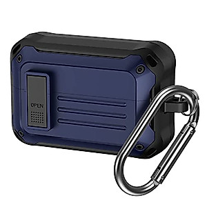 Adorable Case for Sony WF-1000XM4 Anime Cute Kawaii Protective Case Anti-Fall Headphone Case for Sony WF-1000XM4 Case Cover (Sony WF-1000XM4, Navy Blue)