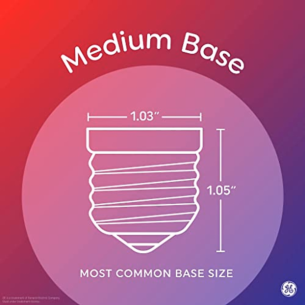 GE Reveal HD+ LED Light Bulbs, 40 Watt, A19 (2 Pack)