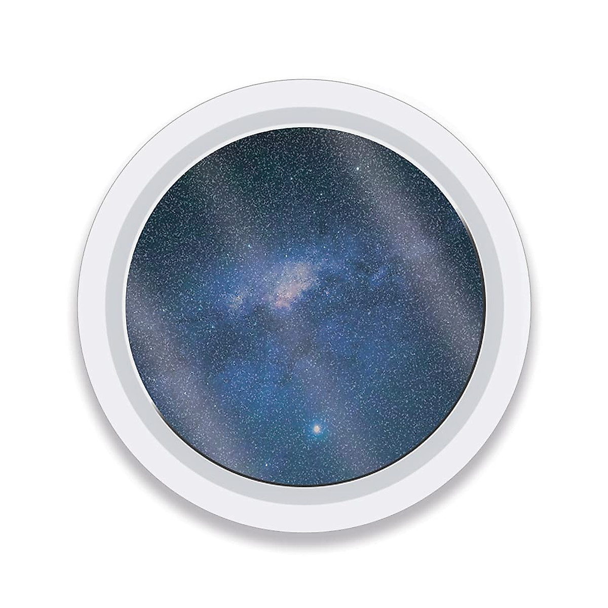 MightySkins Glossy Glitter Skin Compatible with Apple AirTag (Original) 4 Pack of Skins - Night Sky | Protective, Durable High-Gloss Glitter Finish | Easy to Apply and Change Styles | Made in The USA