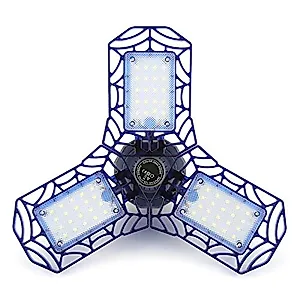 360º Triple Garage Light - Blue
