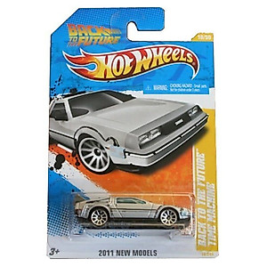 Hot Wheels 2011-018 New Models 18/50 Back To The Future Time Machine 1:64 Scale