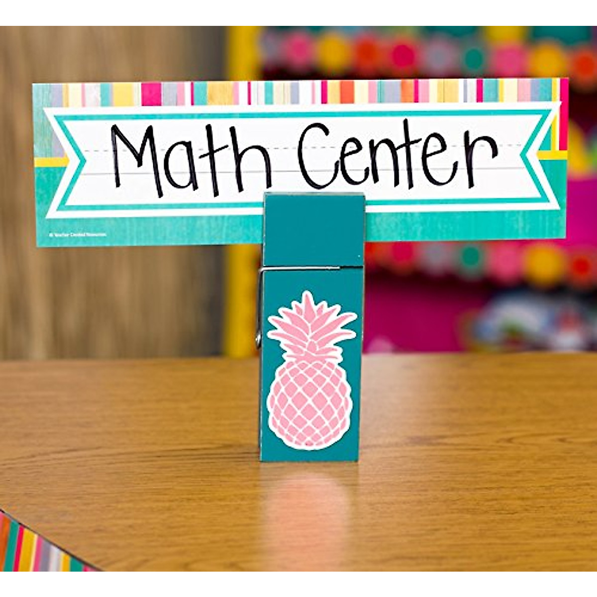 Teacher Created Resources® Tropical Punch Pineapples Mini Accents, Pack of 36