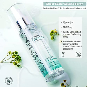 Cinema Secrets Super Sealer Mattifying Setting Spray, 3.4 Fl Oz