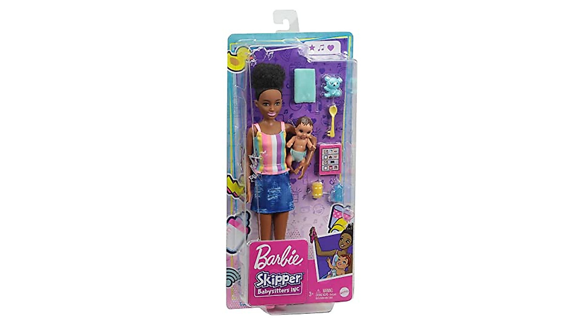 Barbie Skipper Babysitters Inc. Doll & Accessories Set for Kids 3-7