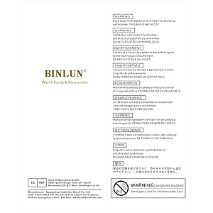 BINLUN Elastic Fabric Nylon Watch Band Waterproof Military Replacement Watch Strap Hook-and-Loop for Men Women Silver & Black Buckle 18/20/22mm