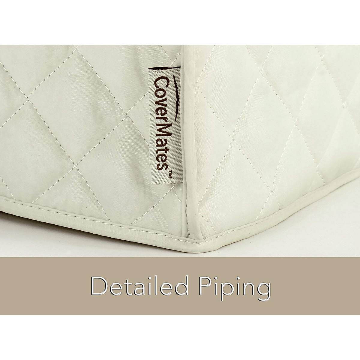 Covermates Keepsakes - Blender Cover – Dust Protection - Stain Resistant - Washable – Appliance Cover, Cream