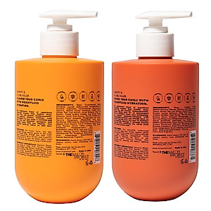 Vicious Curl Foaming Curl Cleanse and Moisture Surge Conditioner Kit – Clarifying Shampoo and Deep Conditioner for Curly Hair – Color-Safe, GMO-Free, with Amino Acids, Proteins & Superfruits (10 oz)