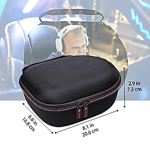XANAD Carrying Headphone Case for Sony, JBL,Beats, Behringer, Audio-Technica, Philips, Xo Vision, Bose, Photive, Maxell, Panasonic and More Headset