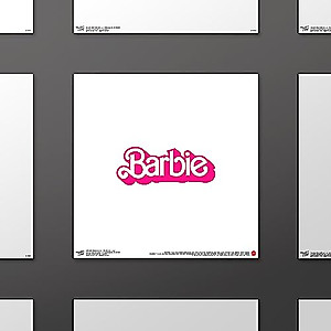 Trends International Gallery Pops Mattel Barbie: The Movie - Logo Wall Art Wall Poster, 12.00" x 12.00", Unframed Version