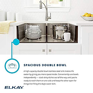 Elkay ECTRU32179LTC Crosstown Sink, 32", 0