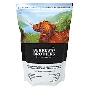 Berres Brothers Highlander Grogg Flavored Coffee,10 Ounce Bag of Ground Coffee, Combination of Caramel, Butterscotch and Hazelnut, Medium Roast