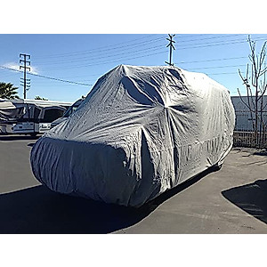 CarsCover Waterproof Class B RV High Top Conversion Van Cover Fit up to 21ft (252 inch) Sprinter, Minibus, Winnebago Era, Roadtrek, Airstream Interstate, Great West, Leisure Travel, Pleasure-Way