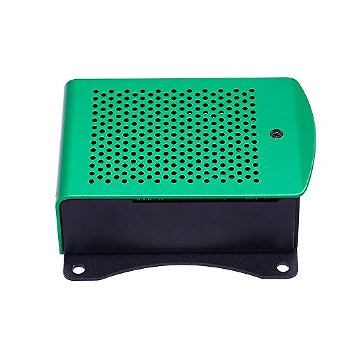 Raspberry Pi Wall Mount Metal case (Raspberry Pi 4, Green/Black)