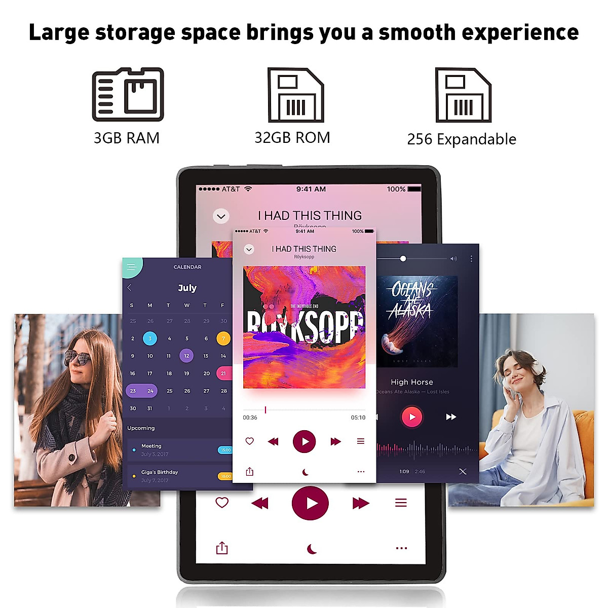 Tablet 10 Inch,Android 11 Tablet AX WiFi 6+2.4&5GWifi,3GB RAM 32GB ROM Storage,IPS HD 1332x800 Screen,Quad Core Processor,5MP+8MP Camera,Bluetooth 5.0,6000 mAh Battery,Leather Fine Grain(Grey)