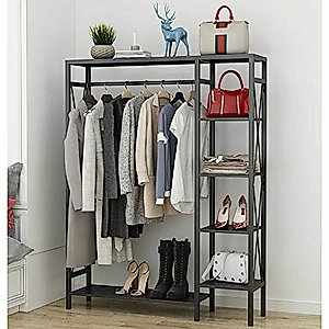 XI FA Clothing Display Rack Stand - Vintage Coat Stand- Clothes Hat Rack Shelf Shoe Marble Iron Coat Rack Home Umbrella Stand Clothes Hangers can Keep Your Clothes and Articles Tidy and Easy to take
