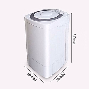 ZLXDP Mini Washing Machine Small Mini Large Capacity Single Barrel Semi-Automatic Single Cylinder Household