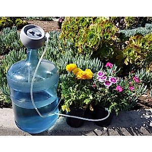 Instapark Automatic Watering System, Automatic Drip Irrigation Kit with 7-Day Digital Programmable Water Timer for 10 Indoor Outdoor Potted Plants Vacation Plant Watering System