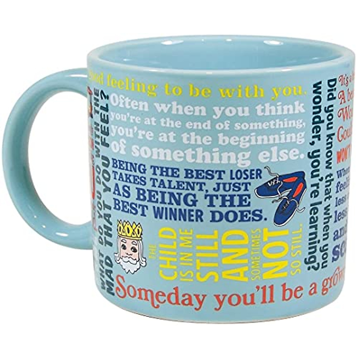 Mister Rogers Heat Changing Mug - Add Coffee or Tea and Mr. Rogers' Jacket Changes to His Sweater - Comes in a Fun Box