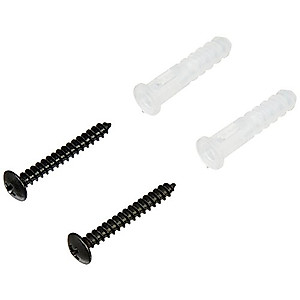 Amazon Basics Wall-Mounted Farmhouse Coat Rack, 5 Hook, Light Walnut