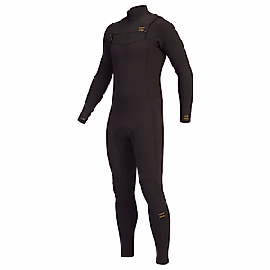 Billabong Men's 3/2 Revolution Chest Zip Wetsuit - Black Clay | S